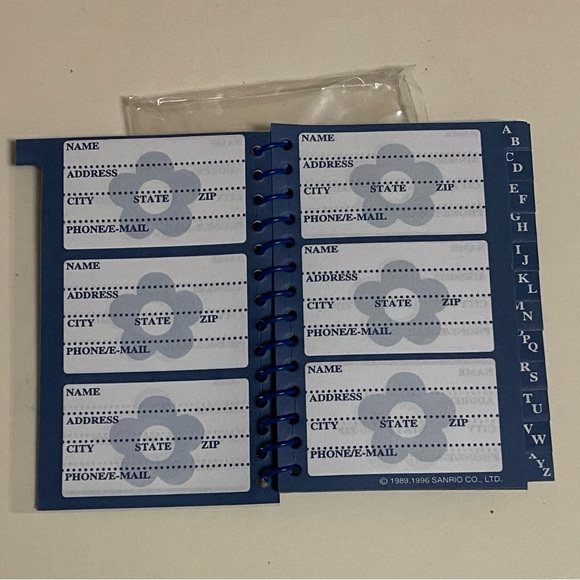 Sanrio | Other | Vintage Sanrio Winkipinki Address Book | Poshmark